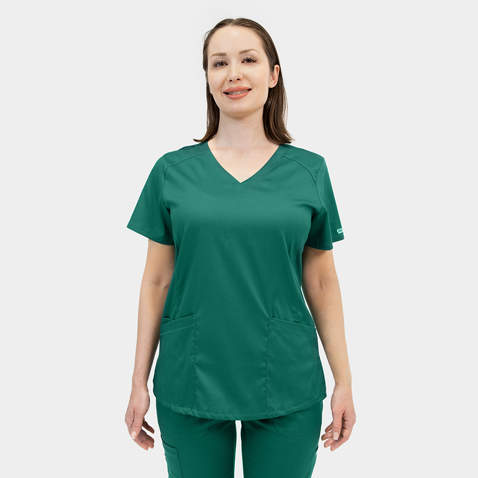 Women's V-Neck Top | 2801 - American Discount Uniform