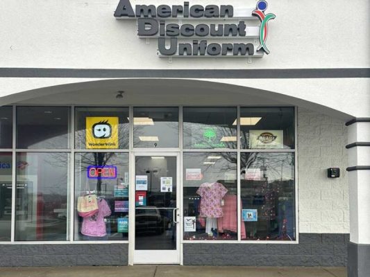 Scrub and Uniform Store Locations in the Pittsburgh Area