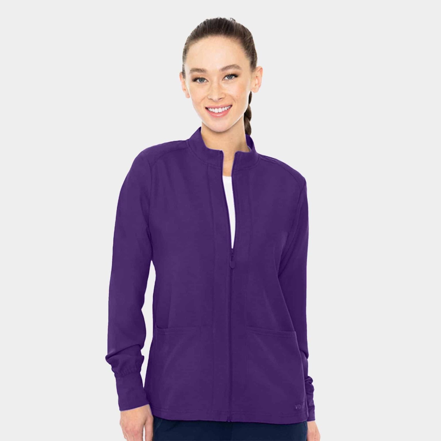 MC Insight Zip Front Warm-Up With Shoulder Yokes | MC2660 - American ...